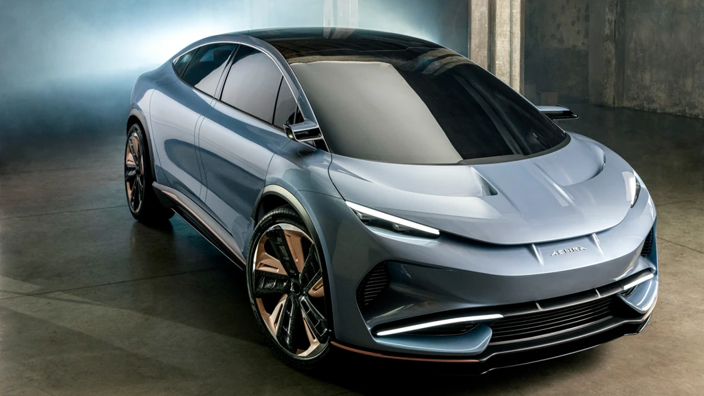 El fabricante Aehra propone un ostentoso SUV con un cinema en la cabina