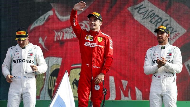 F1 GP de Monza 2019: Victoria para Ferrari y Leclerc