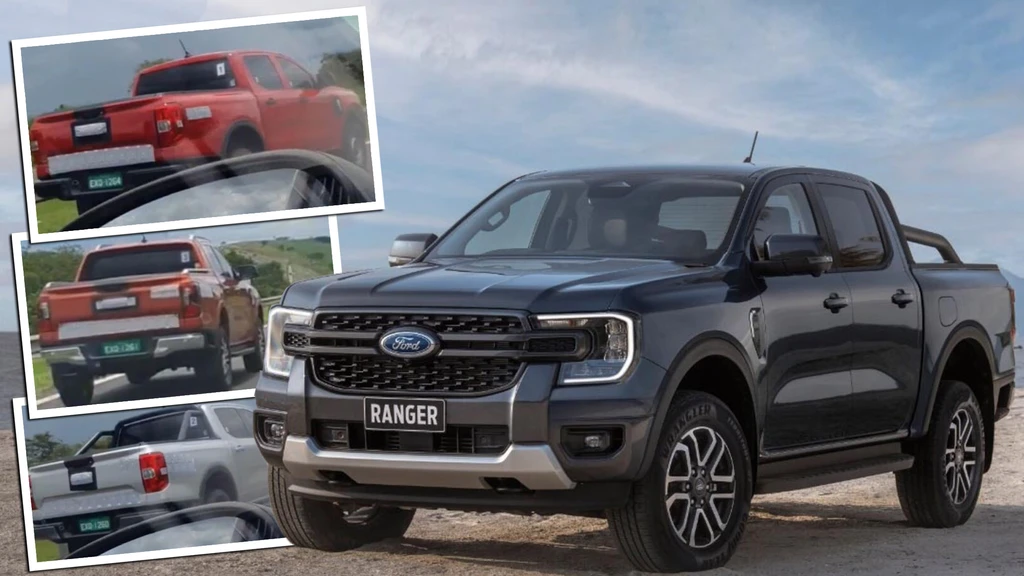 Nueva Ford Ranger se muestra en la región sin camuflaje