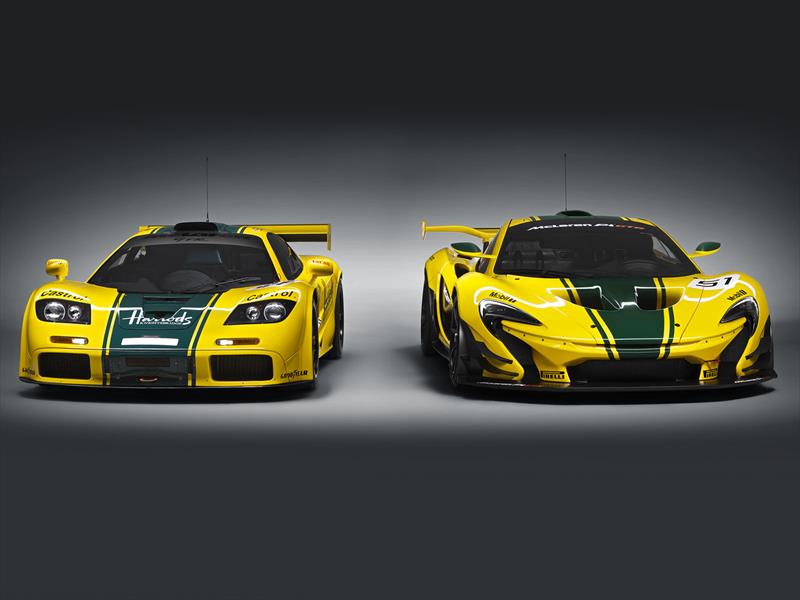 Video: McLaren F1 GTR Vs. P1 GTR en pista
