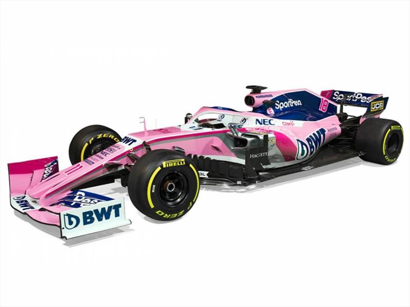 F1 2019: SportPesa Racing Point presenta el nuevo monoplaza de Checo Perez