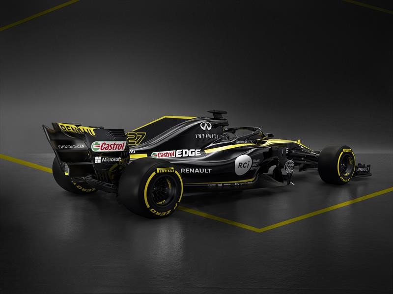 F1 2018: Renault RS18, con el obetivo de volver a brillar