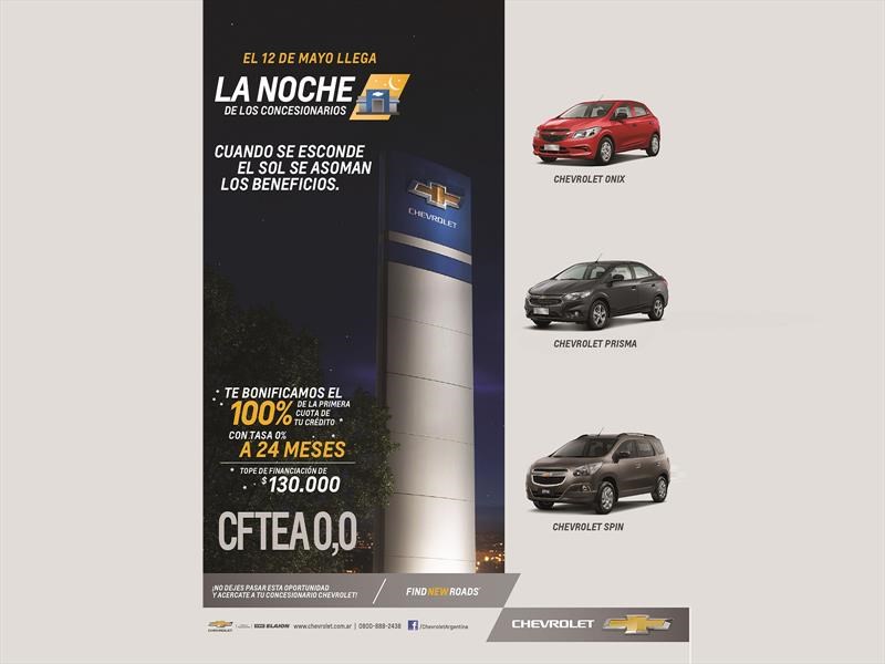 Chevrolet vuelve a organizar la Noche de los Concesionarios