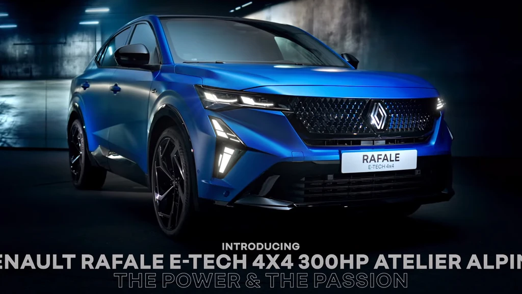 Renault Rafale estrena versión deportiva, la E-Tech 4x4 300 Hp Atelier ...