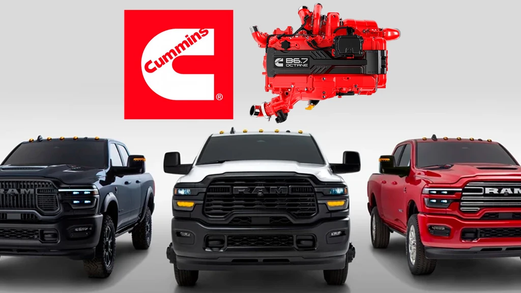 Cummins presenta el B6.7 Octane de 6,7 litros: su primer motor a gasolina