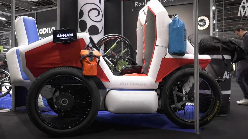 Video - AirNAM, conoce el primer cuadriciclo eléctrico inflable