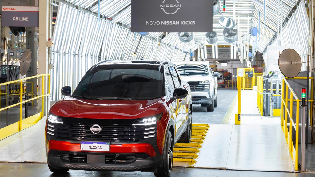 La nueva generación del Nissan Kicks ya se produce en Brasil