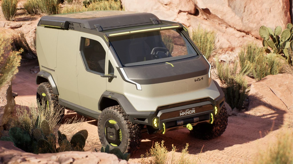 SEMA Show 2024: Kia PV5 WKNDR Concept EV Van ¡el vehículo perfecto para ...
