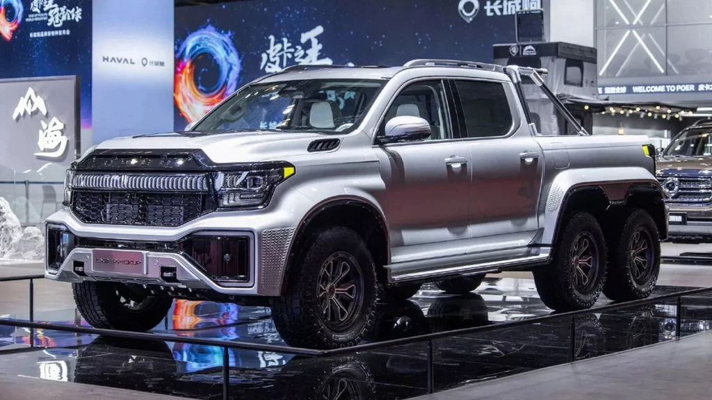 Así es la versión 6x6 de la Great Wall Poer