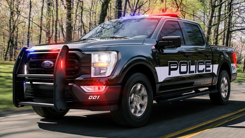 La Ford F-150 Police Responder 2021 es la patrulla motorizada más ...