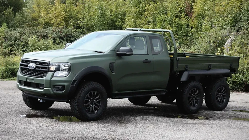 Ford Ranger 6X6 V6 híbrida: una realidad en formato de Kit