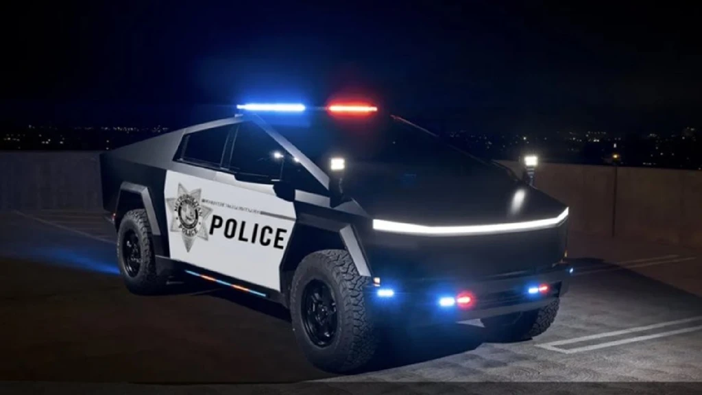 Tesla Cybertruck se une a la Policía de Las Vegas como nueva patrulla ...