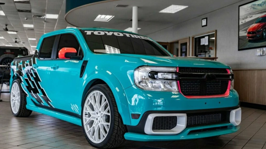 ¿Pagarías 85 mil dólares por esta extravagante Ford Maverick Híbrida?