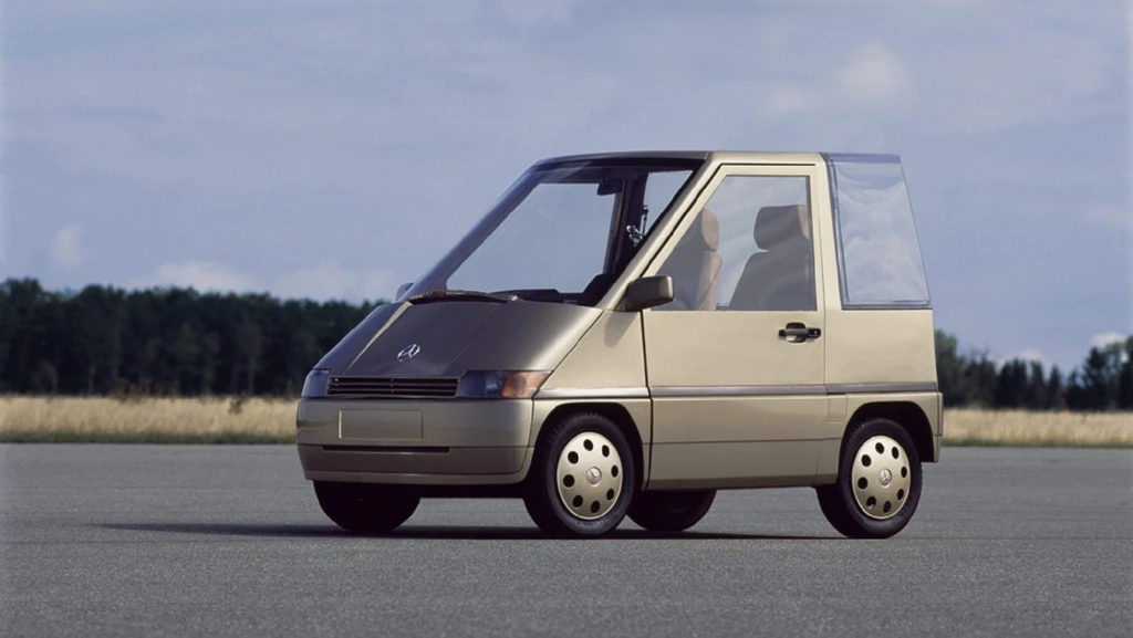 Mercedes-Benz y su visión del futuro con el NAFA, precursor de Smart