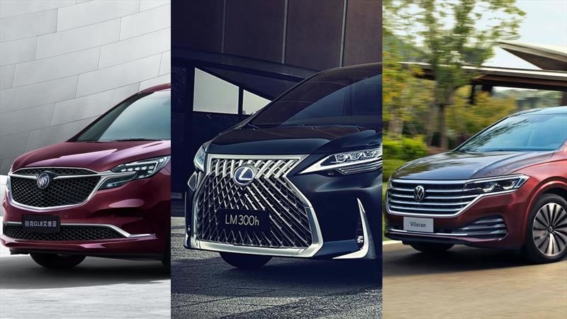 Tres lujosas minivans que impactarían en Colombia