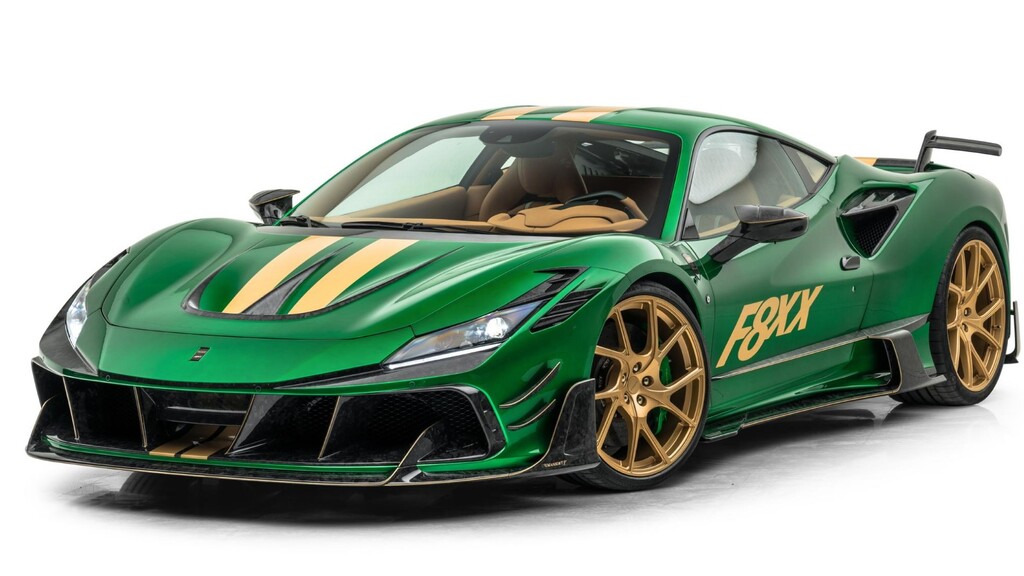 Mansory F8XX: La Ferrari F8 Tributo llevada al extremo