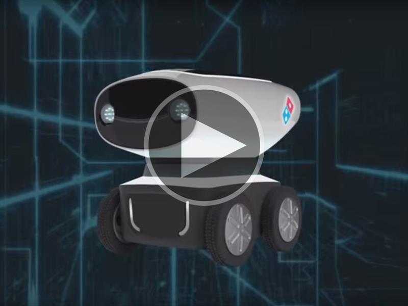 Pizza Domino’s desarrolla un robot repartidor