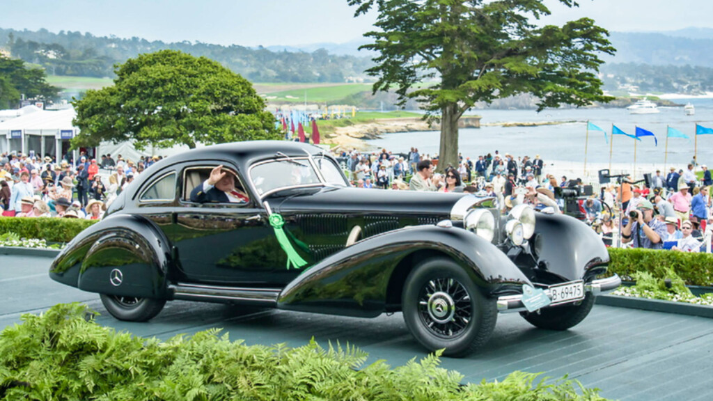 Un Mercedes-Benz hecho en la Alemania nazi fue el más lindo de Pebble Beach