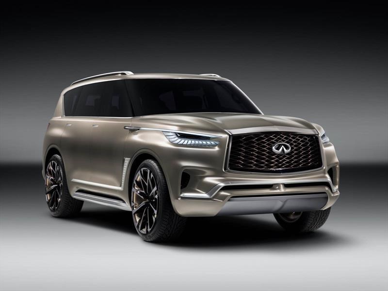 Infiniti modela un QX80 aún más grande
