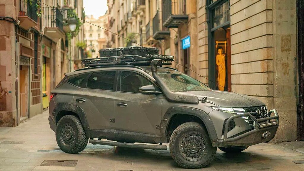 Hyundai viste al nuevo Tucson con look off-road para la película de ...