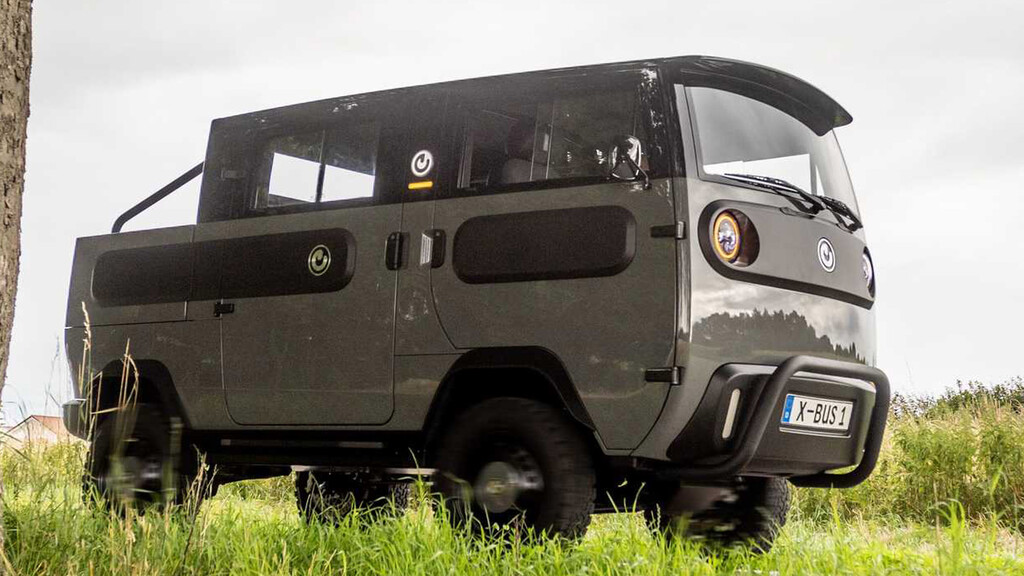 XBUS, la mini Combi eléctrica que puede convertirse en pickup