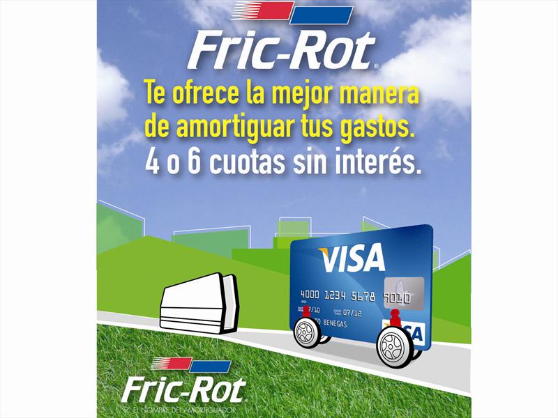 Fric Rot amortigua tus gastos con Visa