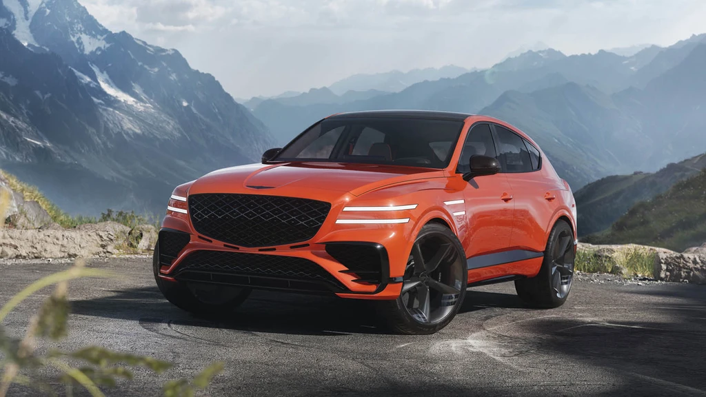 Genesis GV80 Coupe Concept le pone la vara alta a los SUV tipo coupé