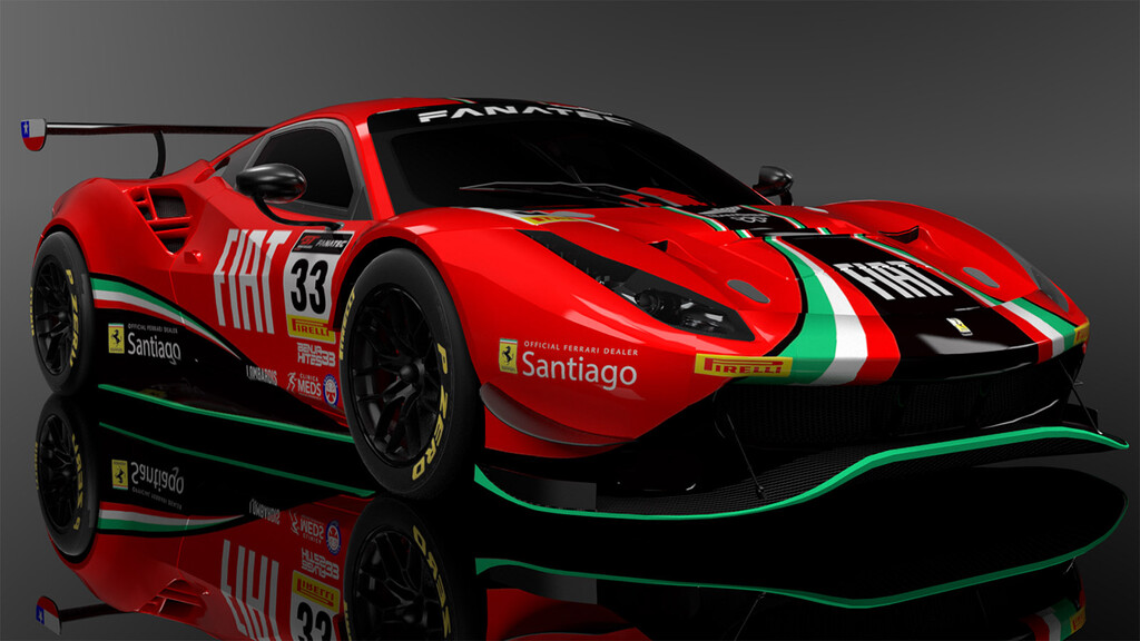 Así se ve la nueva Ferrari 488 GT3 Evo que usará el Benja Hites este ...