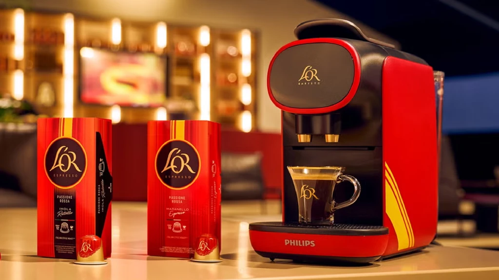 L’Or Passione Rossa, la cafetera inspirada en el Ferrari 499P