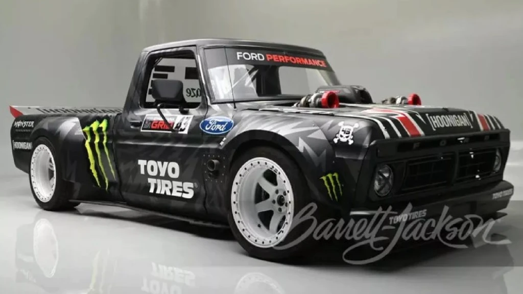 La brutal Ford F-150 "Hoonitruck" de Ken Block será subastada en Barret ...