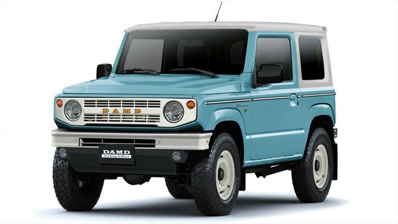 Un Suzuki Jimny con la estética del legendario Ford Bronco