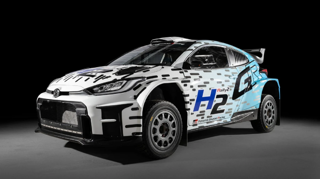 Toyota GR Yaris Rally2 H2 Concept, el auto de rally con motor de hidrógeno