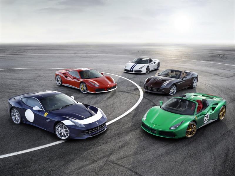 Ferrari celebra su 70 aniversario con 350 autos conmemorativos