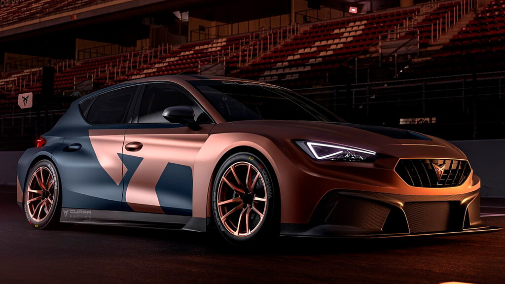 CUPRA León Competición hace su debut en Italia