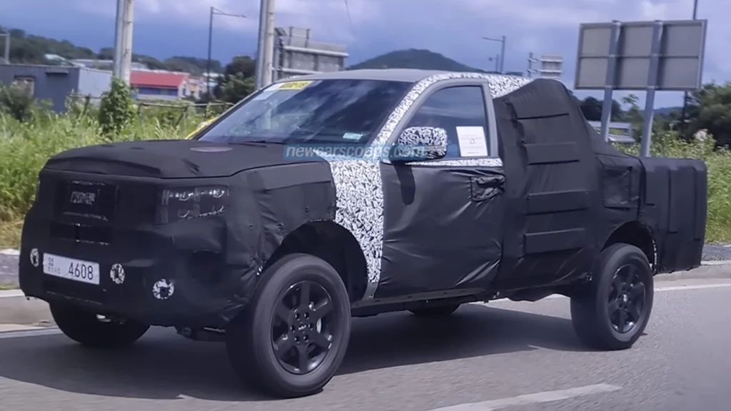 La pick-up de KIA ya está en el camino y la han cazado en un ...