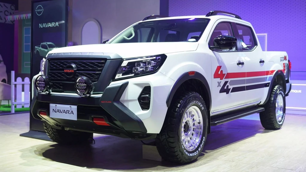 Nissan Navara 55 Aniversario 2025, una Frontier modificada que sería un ...