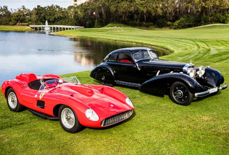 Ferrari y Mercedes-Benz brillan en el Concurso de Elegancia de Amelia ...