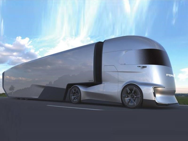 Ford F-Vision Future Truck, ahora es el turno del óvalo azul