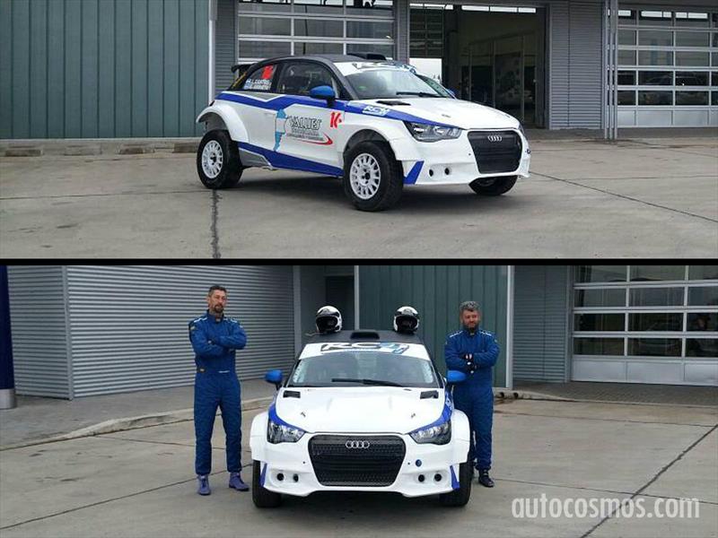 Un Audi A1 en el Rally Argentino