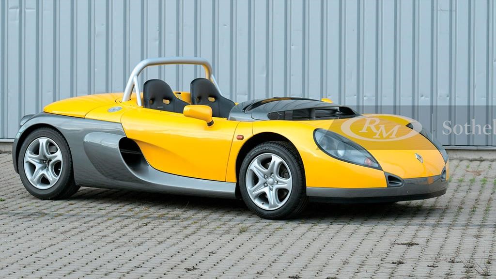 Un espectacular Renault Sport Spider de 1996 sale a subasta