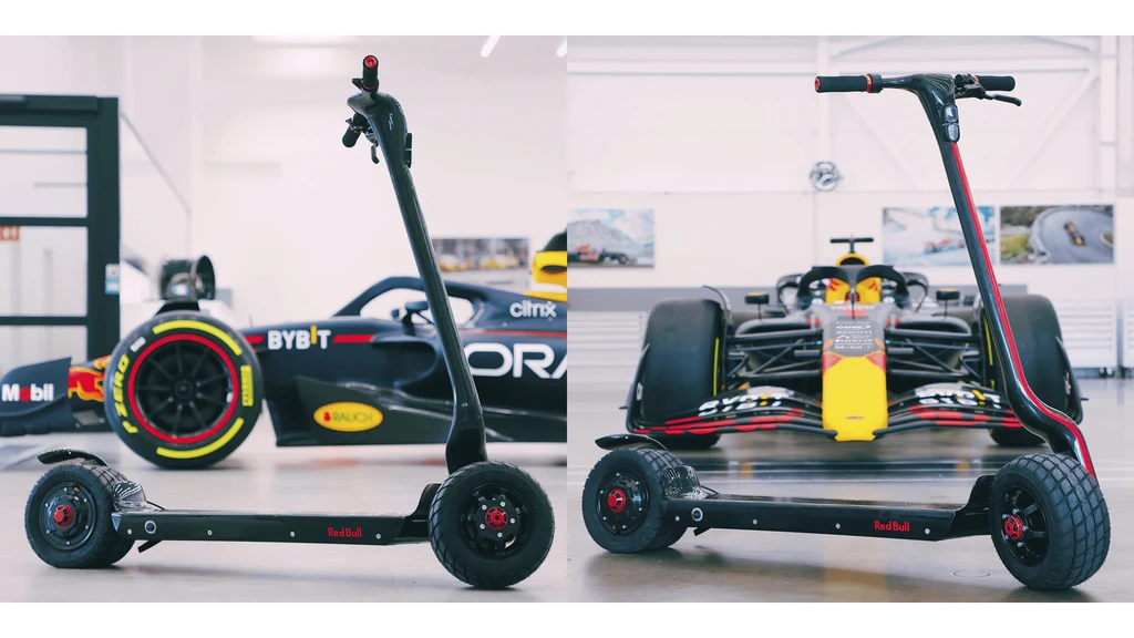 Red Bull RBS #01, así es la patineta eléctrica que nació en la Fórmula 1