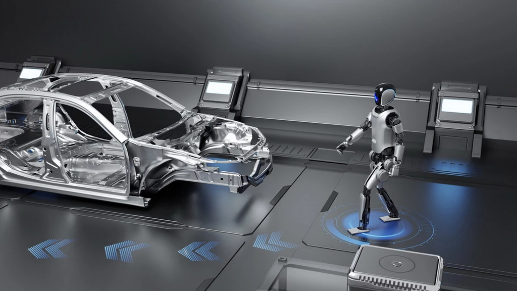 Walker S, es un nuevo robot chino que opera con inteligencia artificial