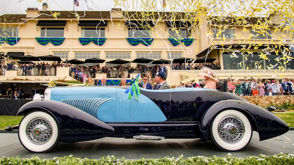 Duesenberg J Figoni Sports Torpedo 1932, el Best of Show de Pebble Beach 2022