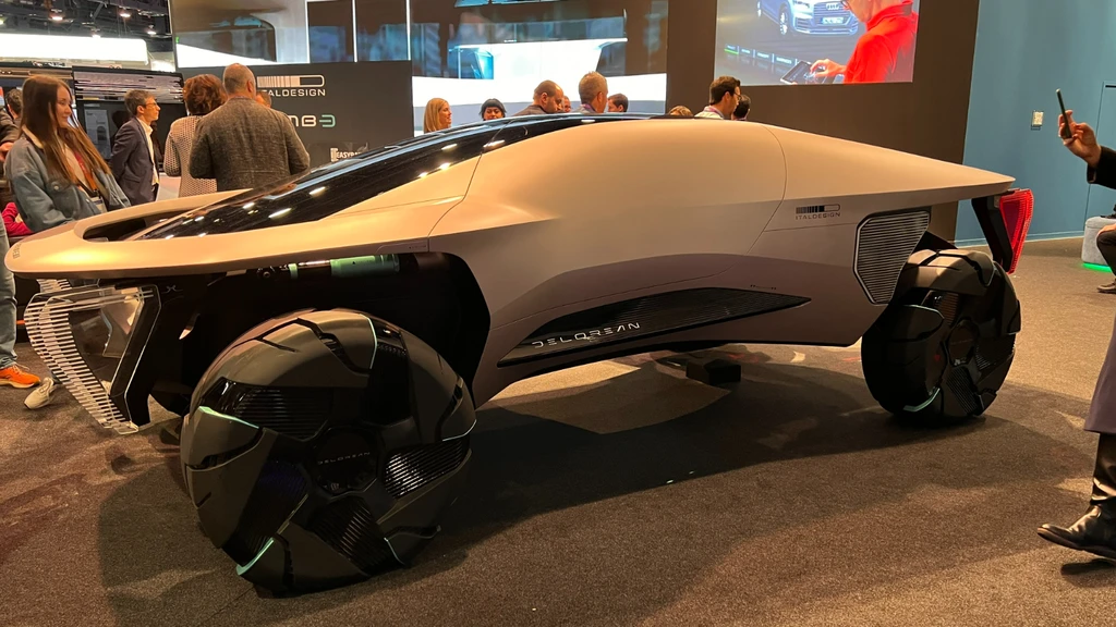 El DeLorean Omega 2040 off-road eléctrico con el sello de Italdesign