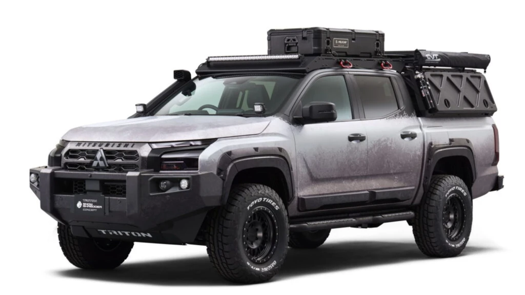 Mitsubishi estrena tres L200 modificadas en el Tokyo Auto Salon 2024
