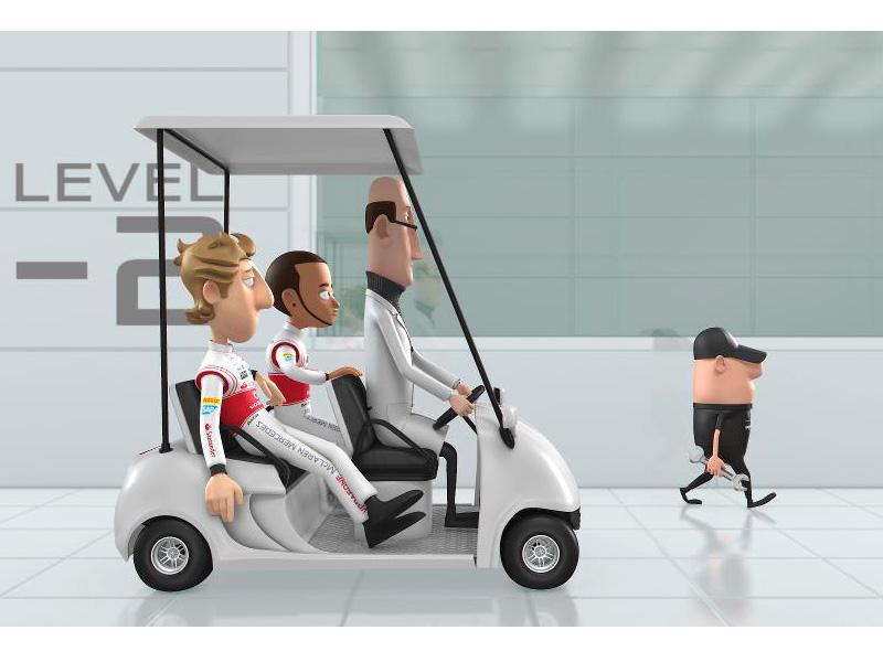 El equipo McLaren de Fórmula 1 presenta serie animada