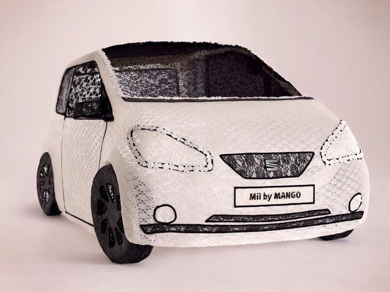 Conoce el SEAT Mii by Mango hecho de encaje
