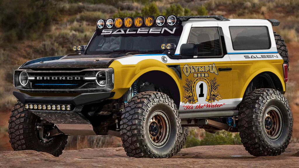 Así luciría el Ford Bronco modificado por Saleen