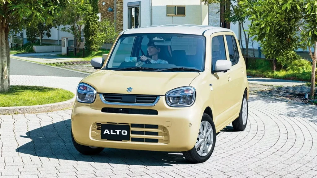 El Suzuki Alto gana un bigote y mejor consumo en Japón