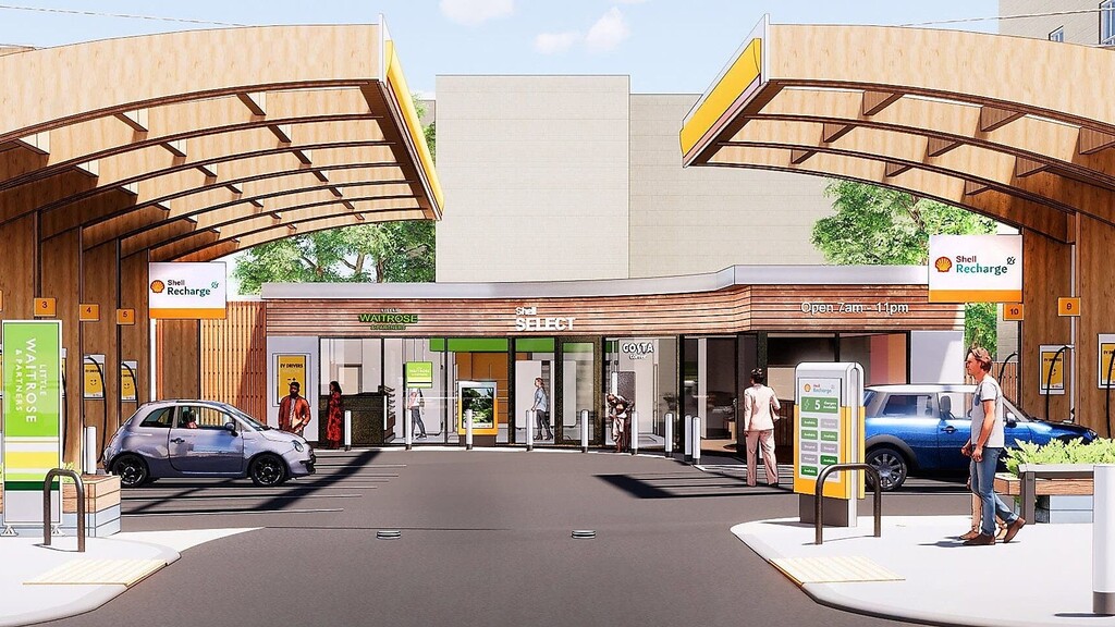 Shell convierte sus gasolineras en estaciones de recarga para EV